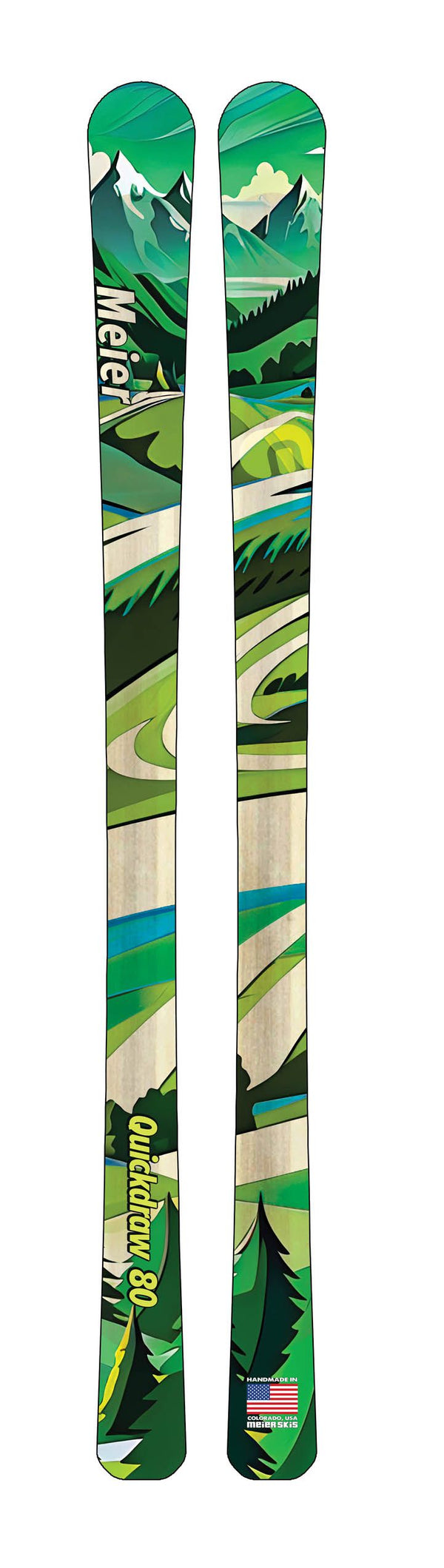 Frontside Ski & Frontside Carver Ski For Sale - Handmade Skis From ...