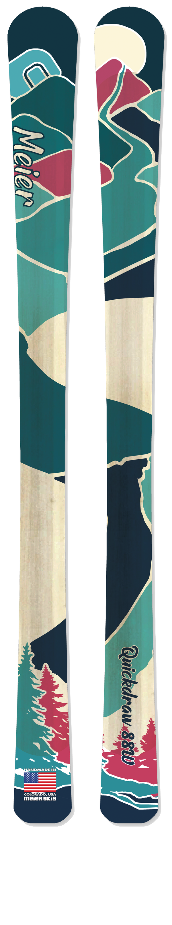 Quickdraw 88W - All Mountain Ski, Frontside Ski and Frontside Carver ...