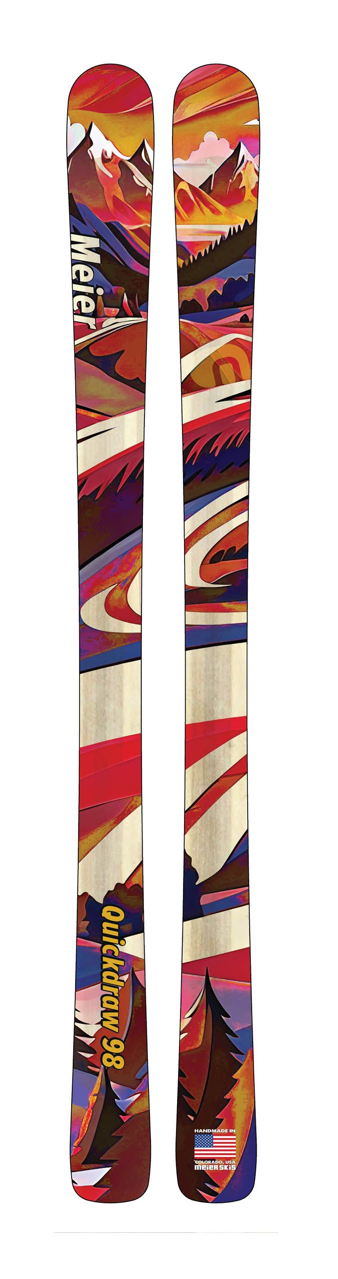Frontside Ski & Frontside Carver Ski For Sale - Handmade Skis From ...