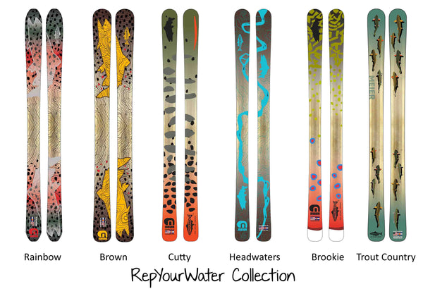 FISH STICKS - RepYourWater Collection - Trout Country - Meier Skis